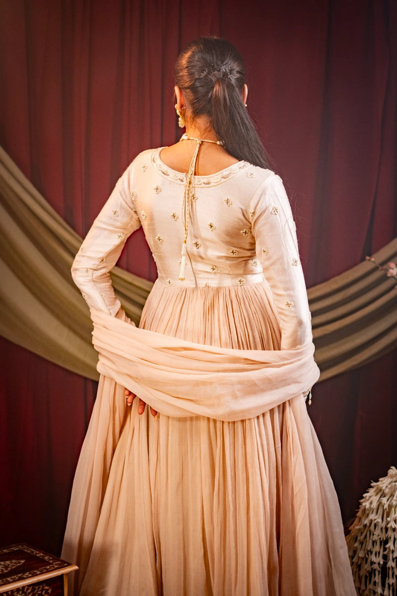 Buy Designer PEARL BEIGE for Women Online at Sainygarg.com– Sainy Garg