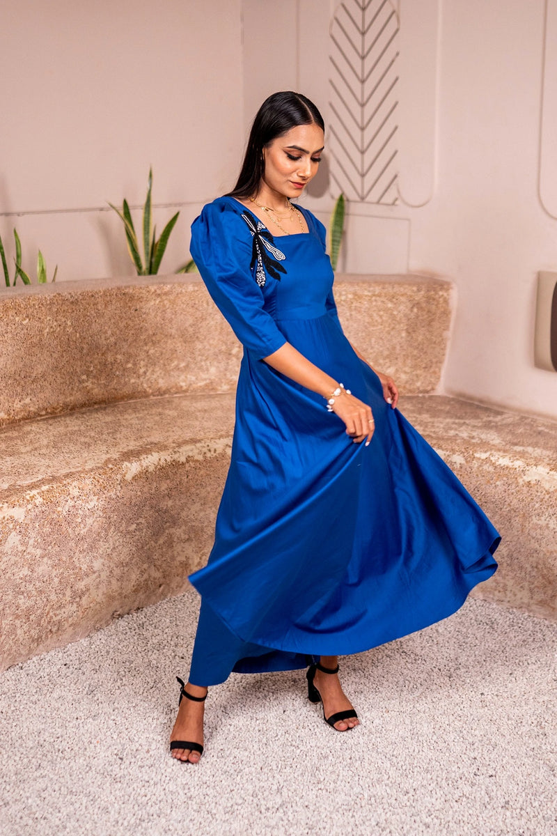 Buy Designer Regal Blue for Women Online at Sainygarg.com– Sainy Garg