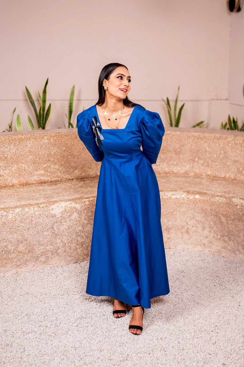 Buy Designer Regal Blue for Women Online at Sainygarg.com– Sainy Garg